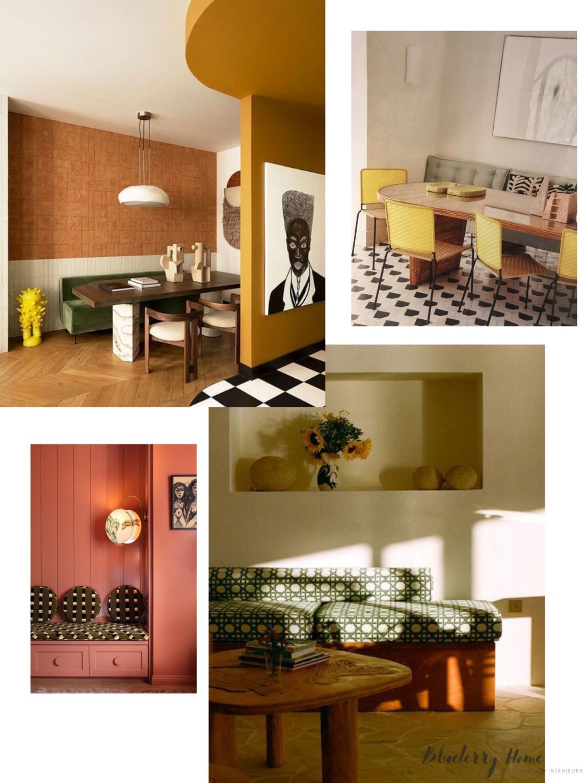 Le retour des années 70 en déco - Blueberry Home